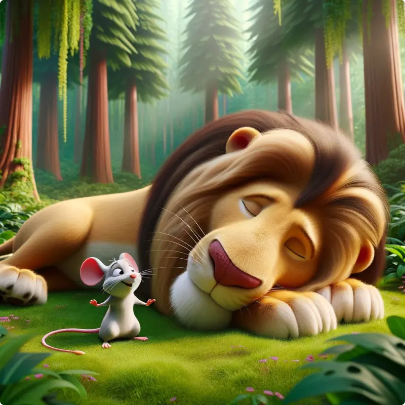 Aesop s Fables The Lion and the Mouse